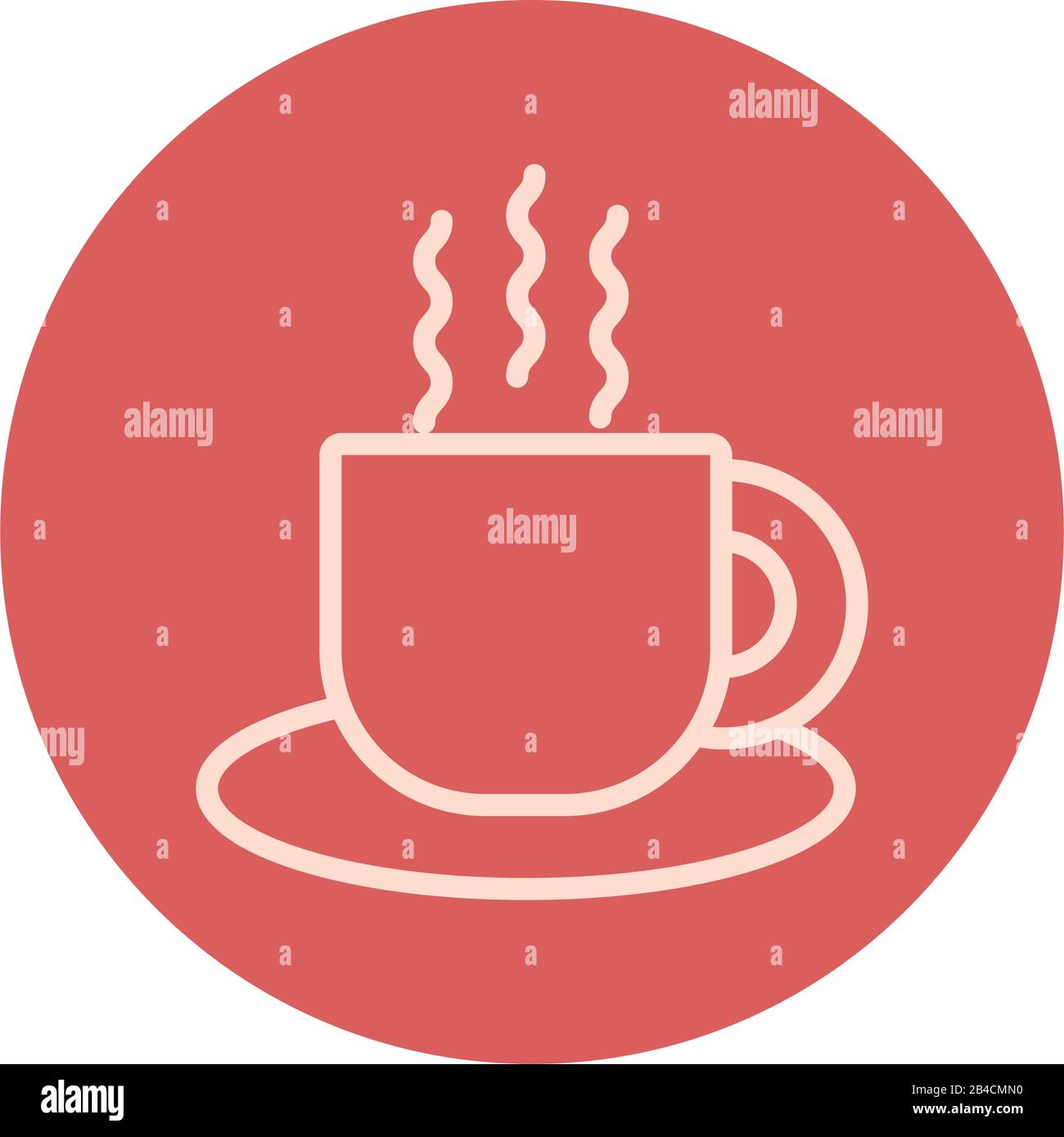 coffee cup drink block style icon Stock Vector Image & Art - Alamy