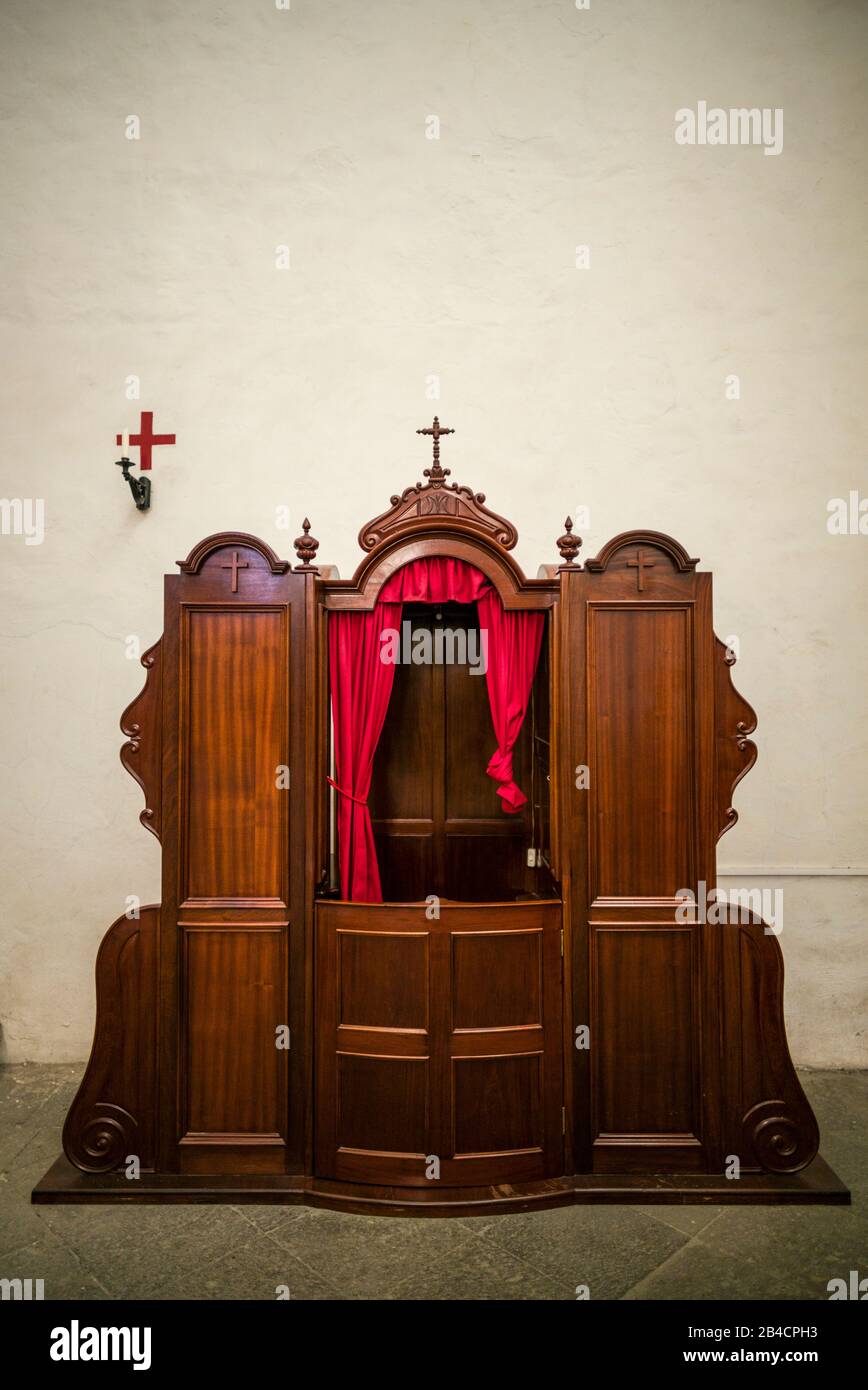 Confessional booth hi-res stock photography and images - Alamy