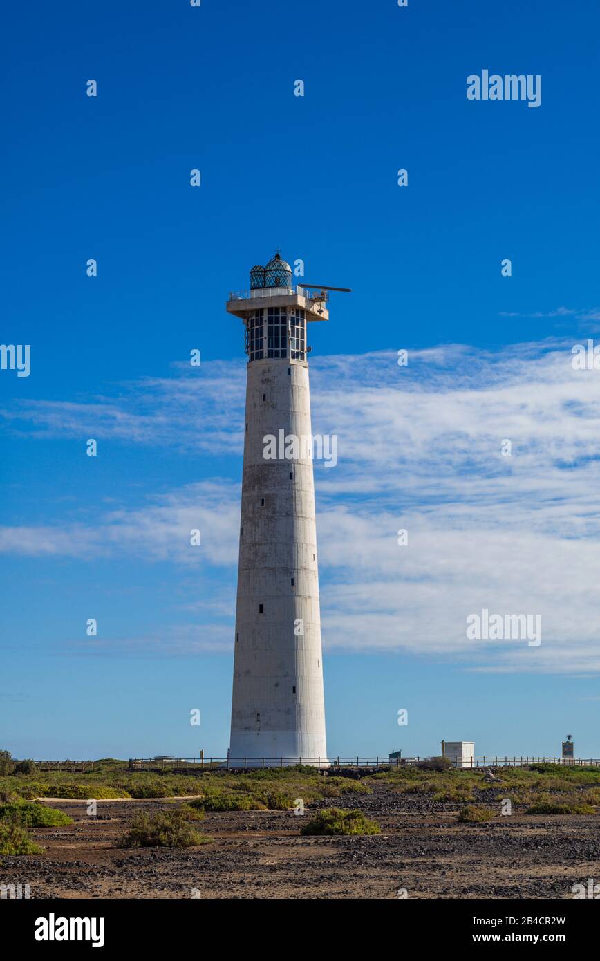 Spain, Canary Islands, Fuerteventura Island, Morro jable, Faro de Morro ...