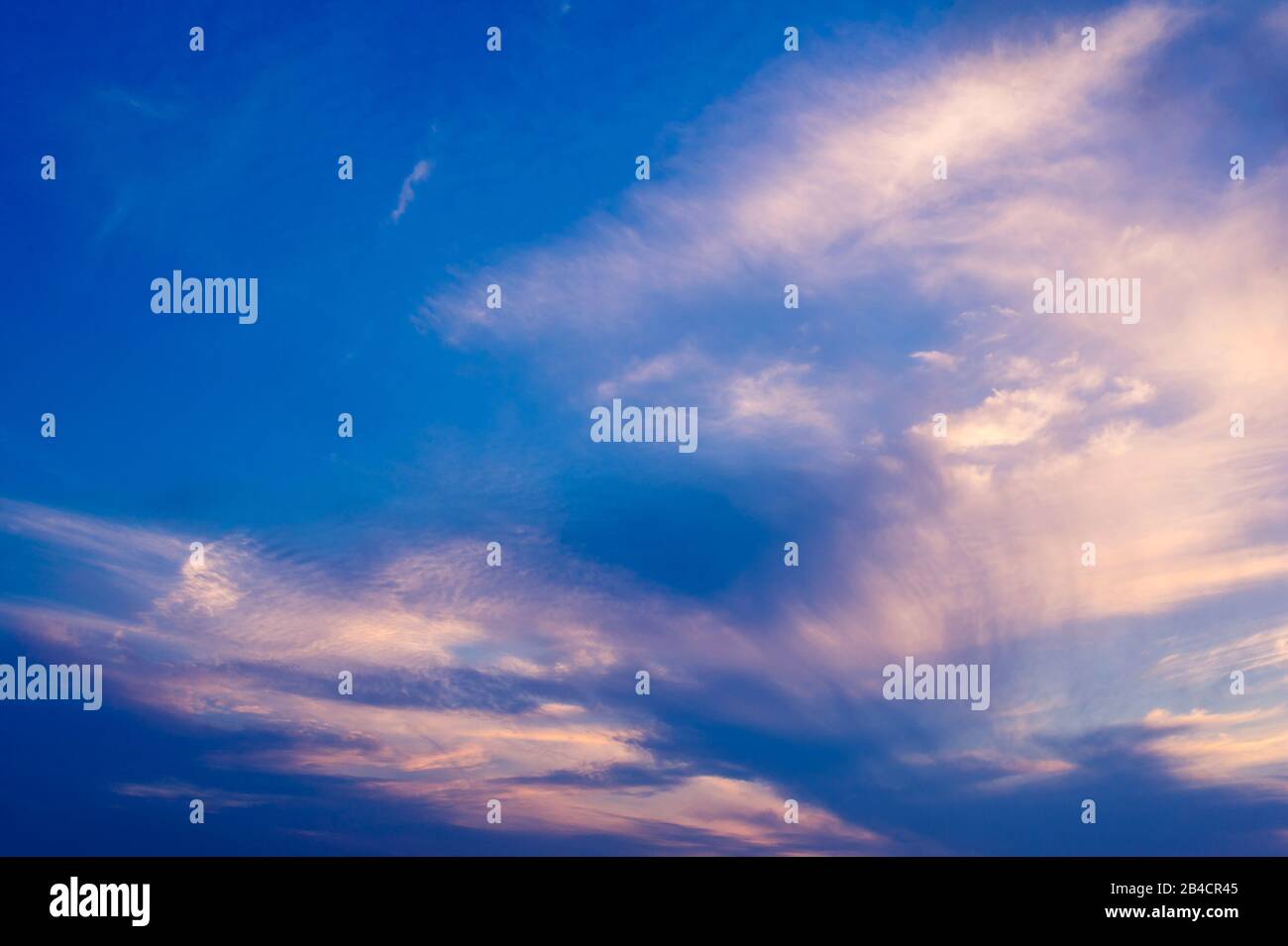 dramatic blue sky and clouds. cloudscape background Stock Photo - Alamy