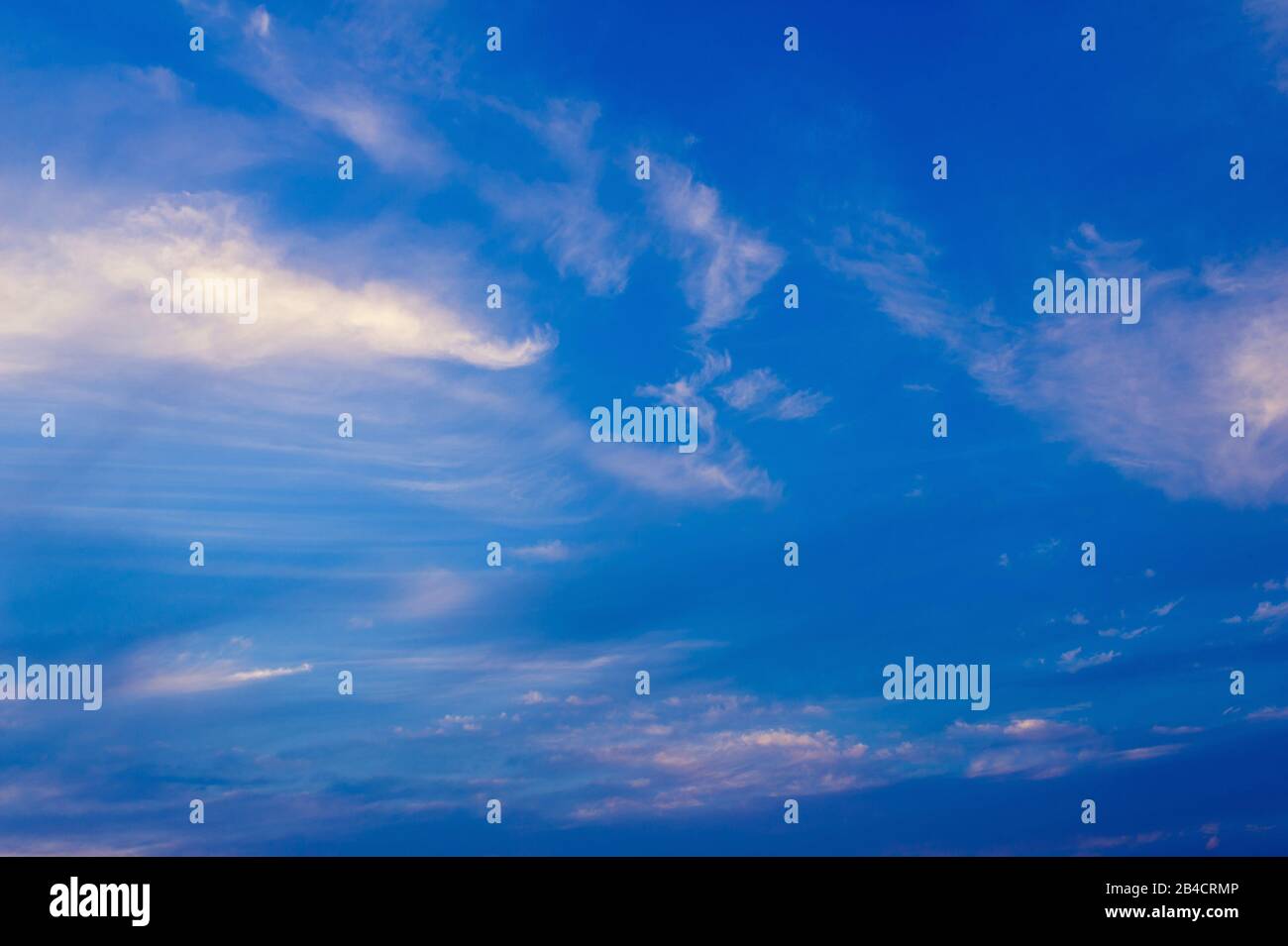 dramatic blue sky and clouds. cloudscape background Stock Photo - Alamy