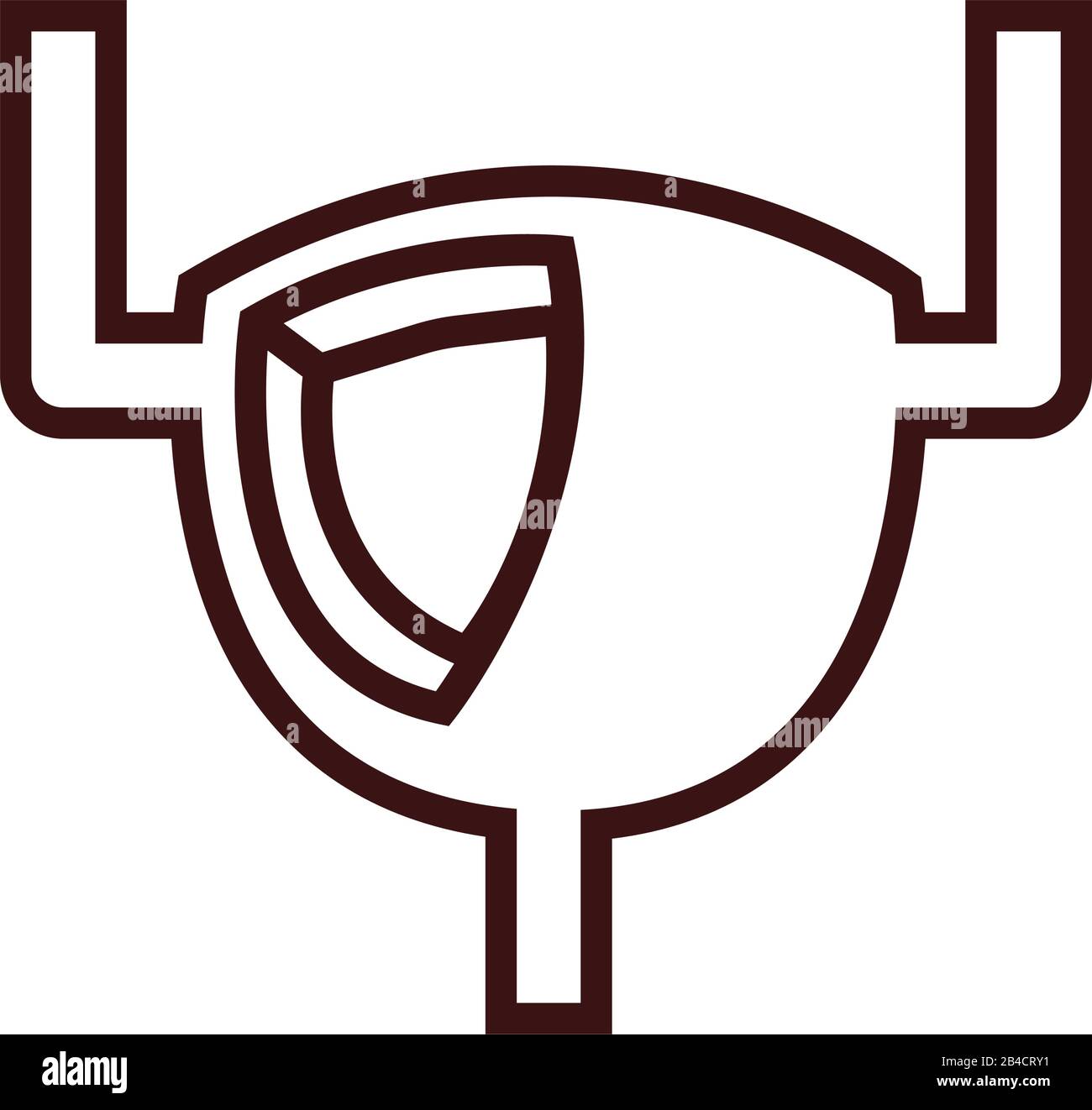 bladder human organ line style Stock Vector Image & Art - Alamy