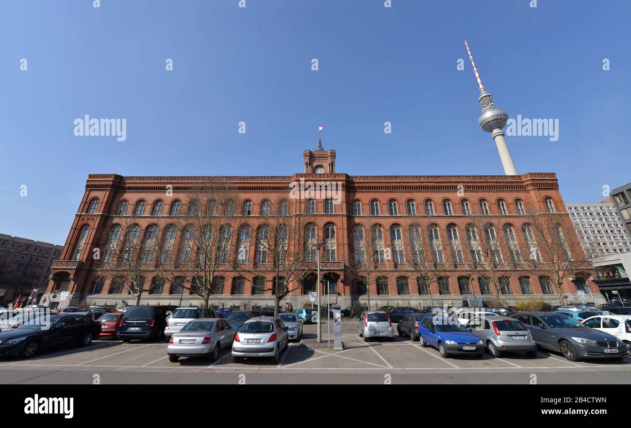 Rotes Rathaus, Mitte, Berlin, Deutschland Stock Photo - Alamy