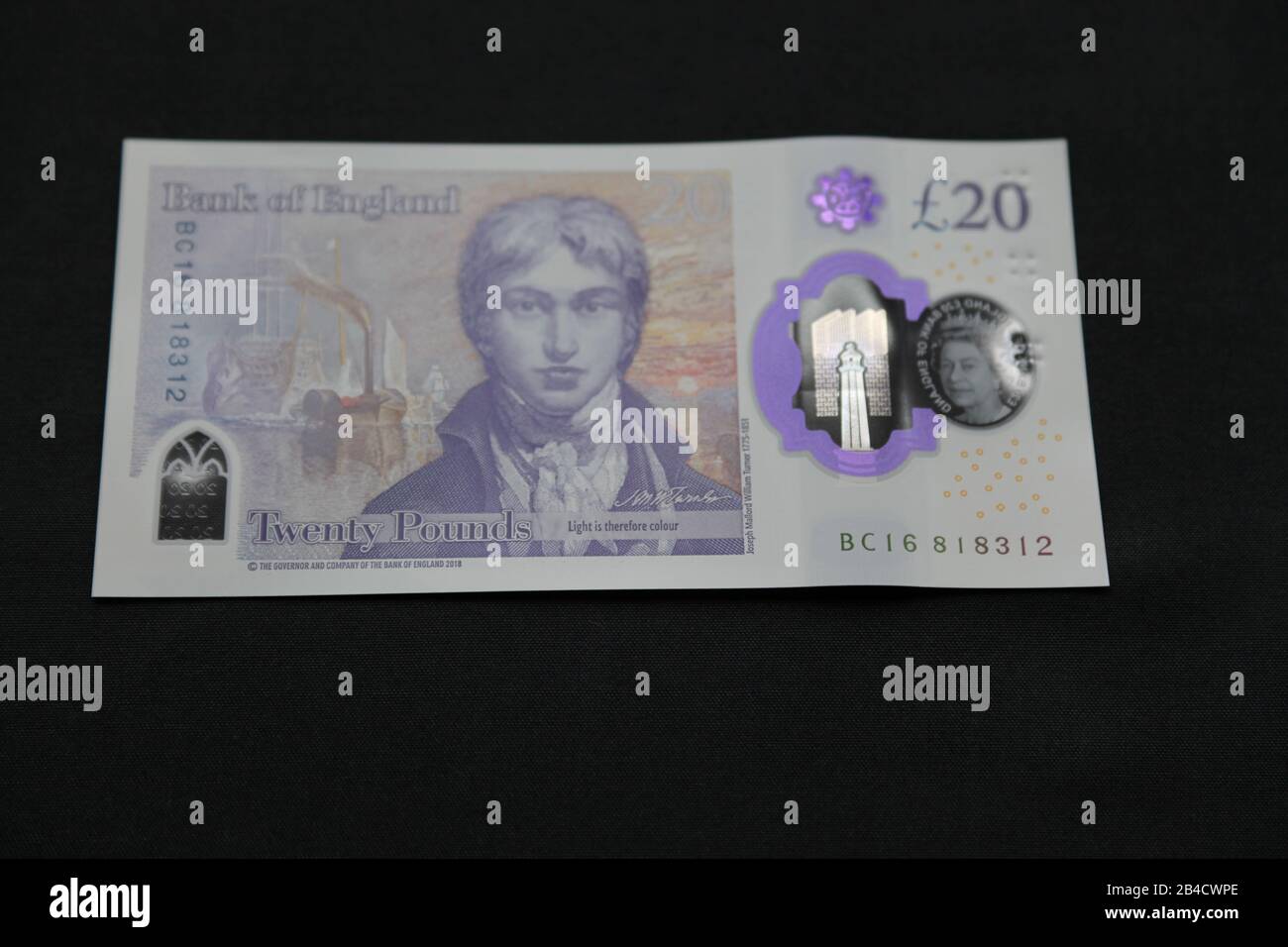 New Twenty Pound Note Stock Photo - Alamy