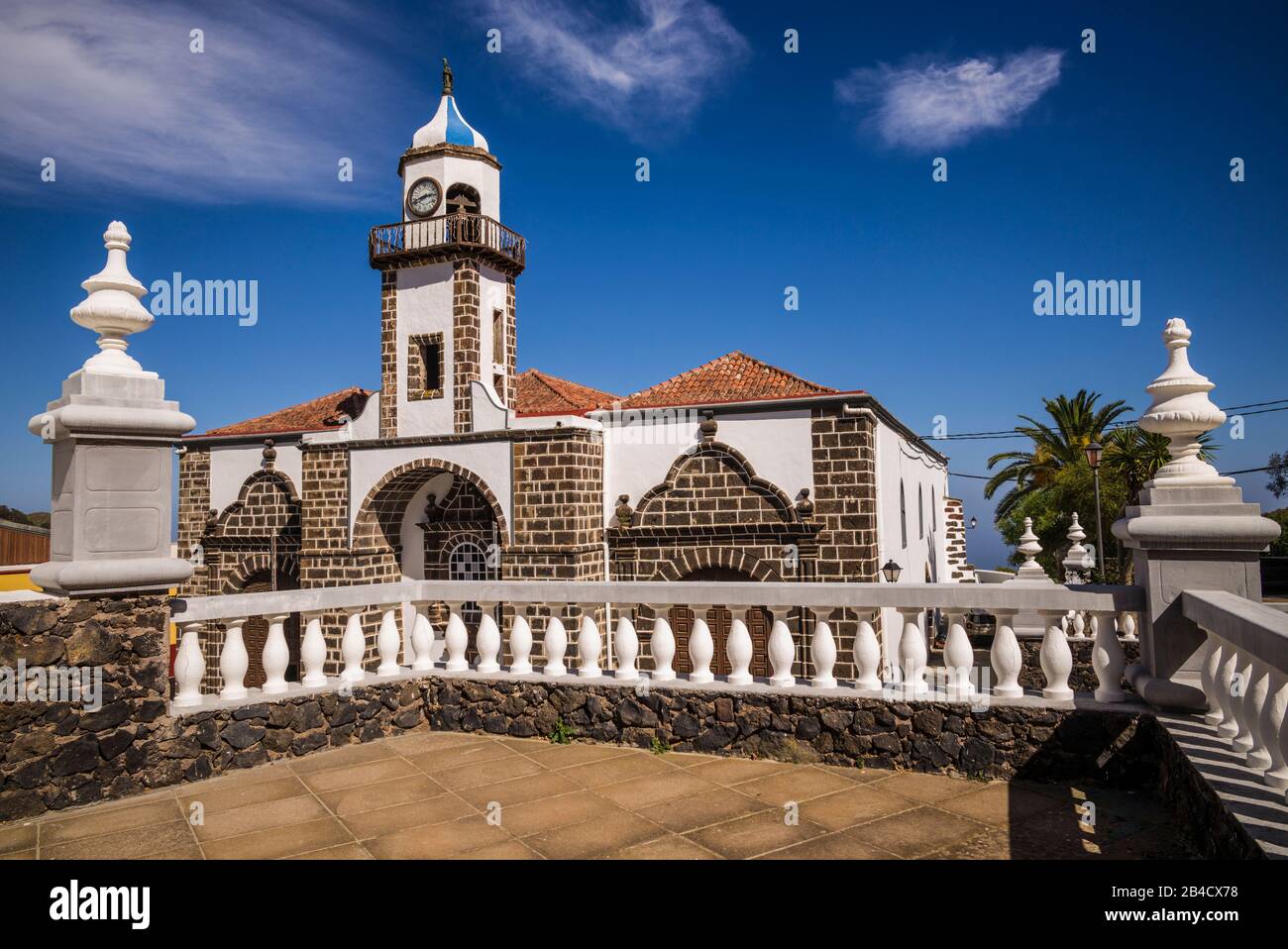 Spain, Canary Islands, El Hierro Island, Valverde, island capital ...