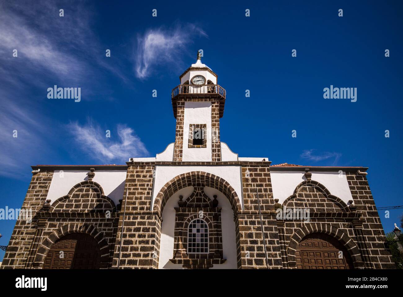 Spain, Canary Islands, El Hierro Island, Valverde, island capital ...