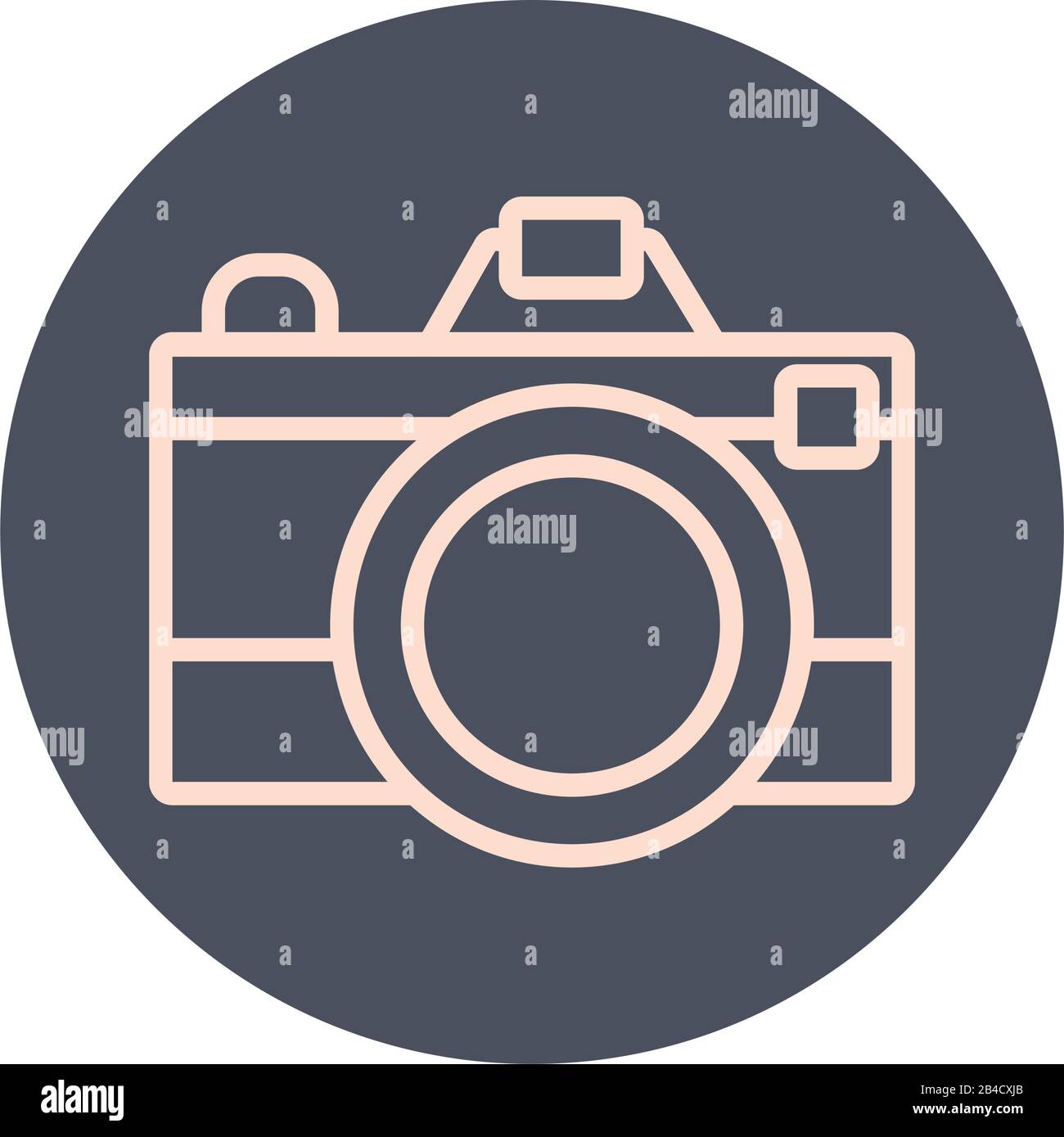 photographic camera block style icon Stock Vector Image & Art - Alamy
