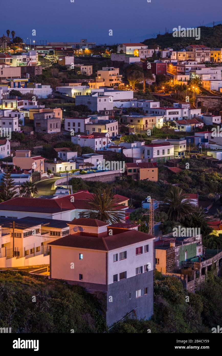 Spain, Canary Islands, El Hierro Island, Valverde, island capital ...