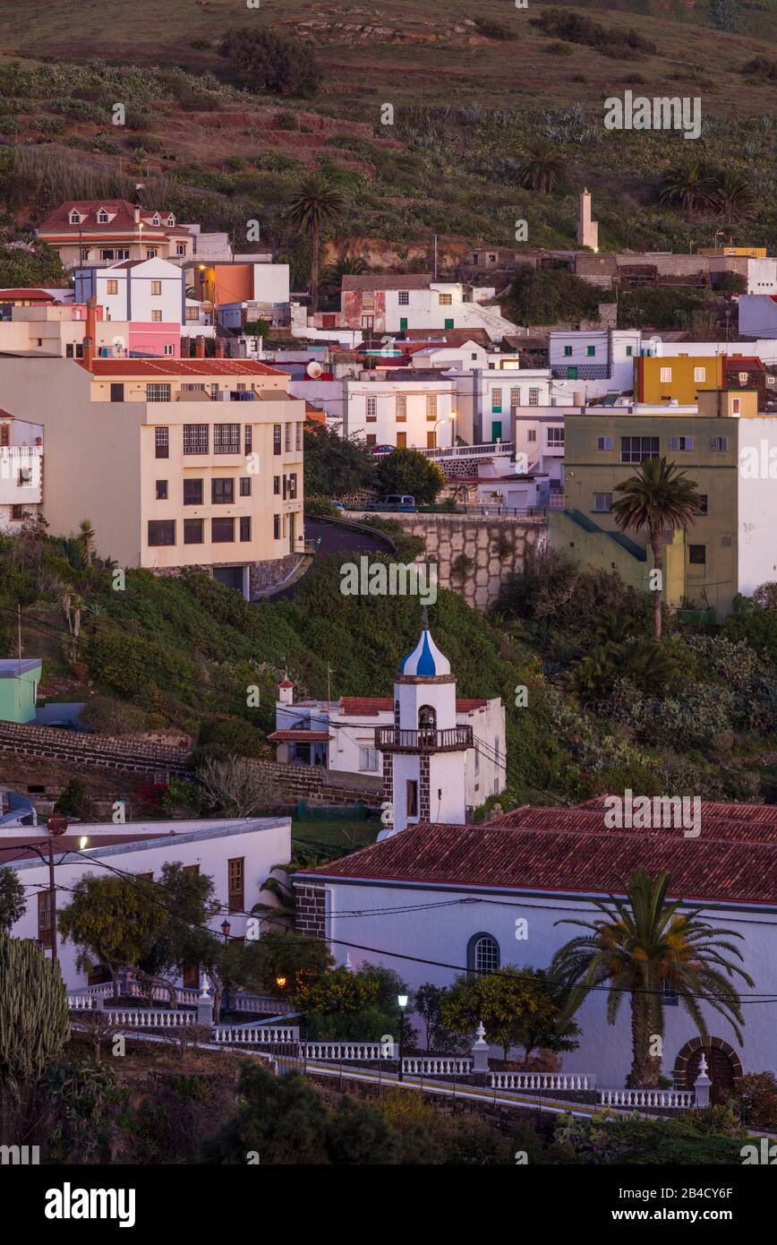 Spain, Canary Islands, El Hierro Island, Valverde, island capital ...