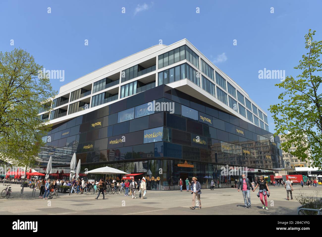 Geschaeftshaus Alea 101, Alexanderplatz, Mitte, Berlin, Deutschland ...