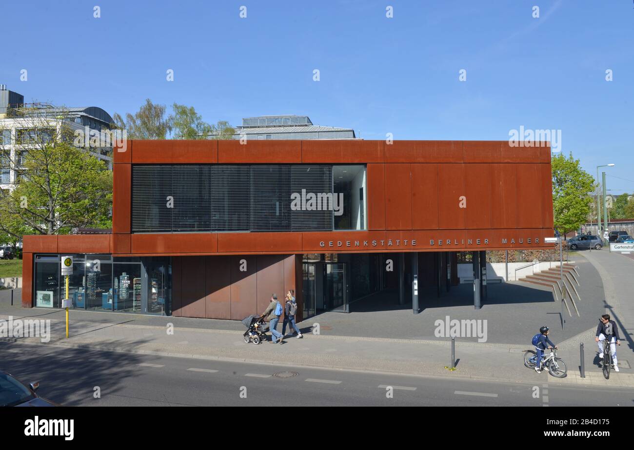 Besucherzentrum, Gedenkstaette Berliner Mauer, Bernauer Strasse, Mitte ...