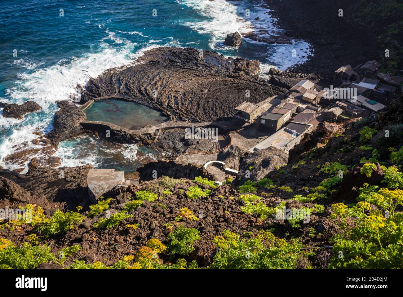 Natural volcanic swimming pools hi-res stock photography and images - Alamy