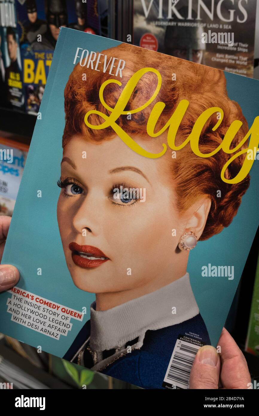 Magazine Stand Featuring Magazine Cover Stock Photo - Alamy