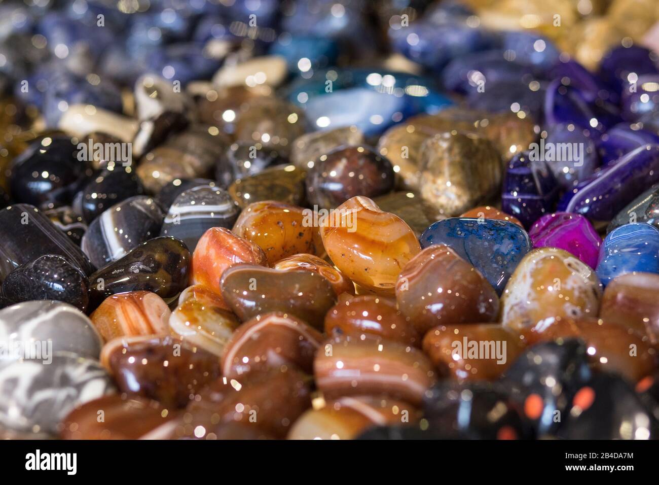 stock of various colorful gems Stock Photo - Alamy