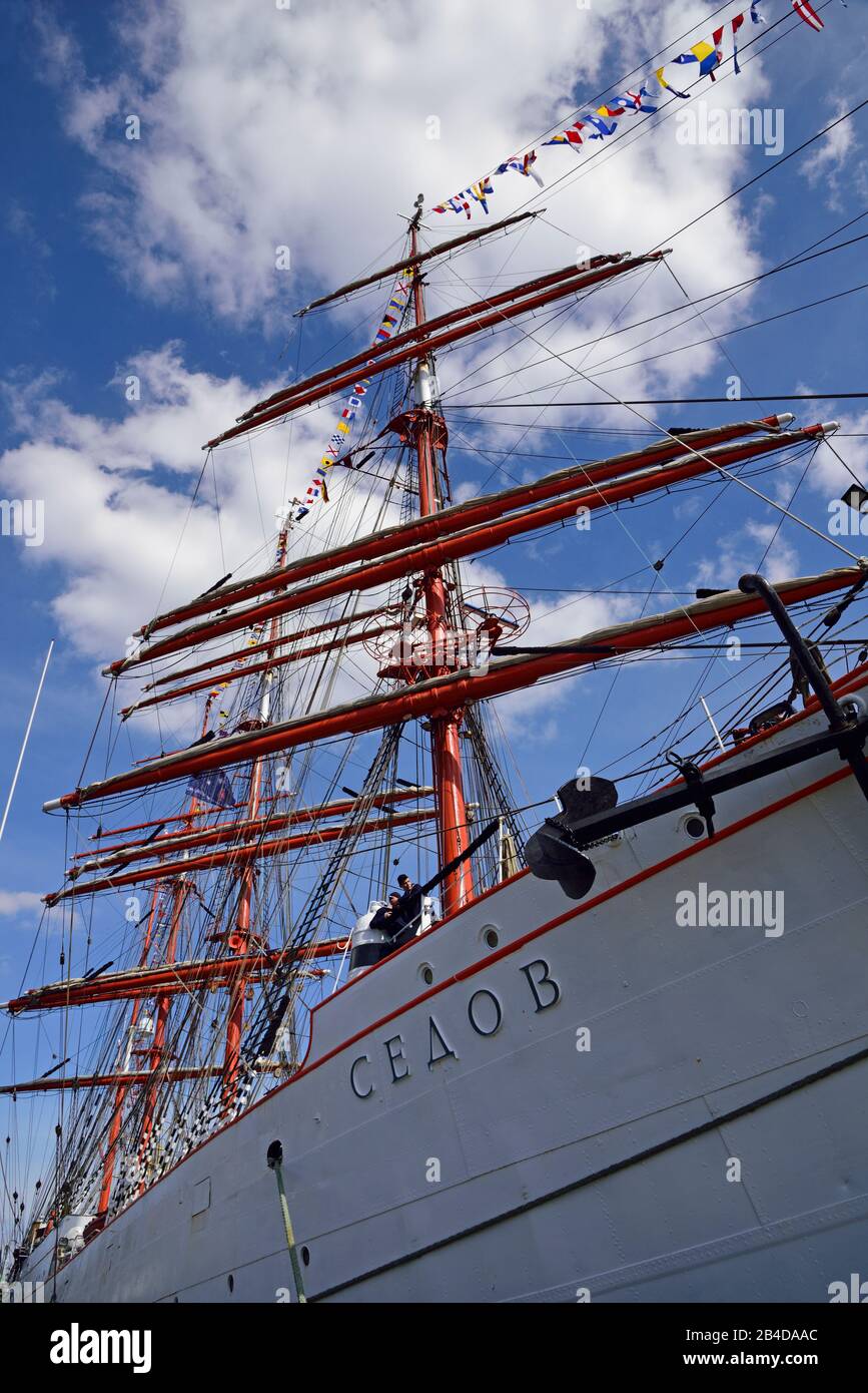 Europe, Germany, Hanseatic city of Hamburg, port birthday, four-masted ...
