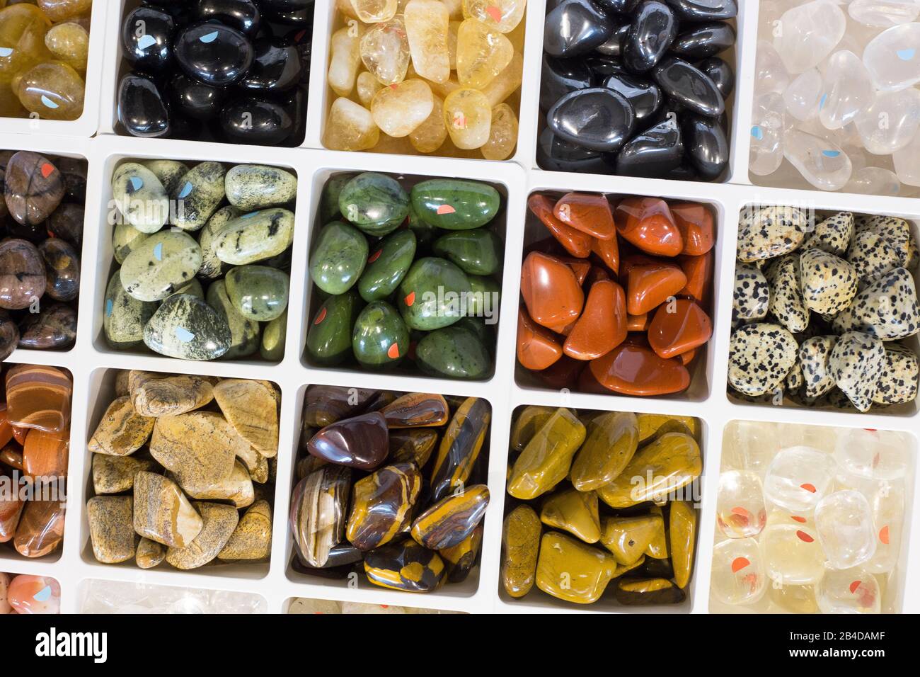 stock of various colorful gems Stock Photo - Alamy