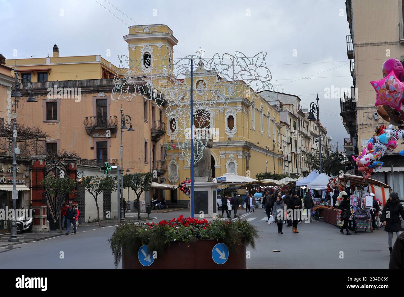 Sorrento - Piazza Tasso Stock Photo - Alamy