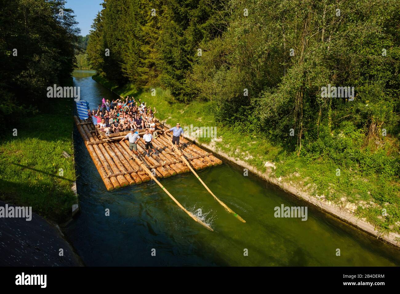 Isar rafting canal hi-res stock photography and images - Alamy