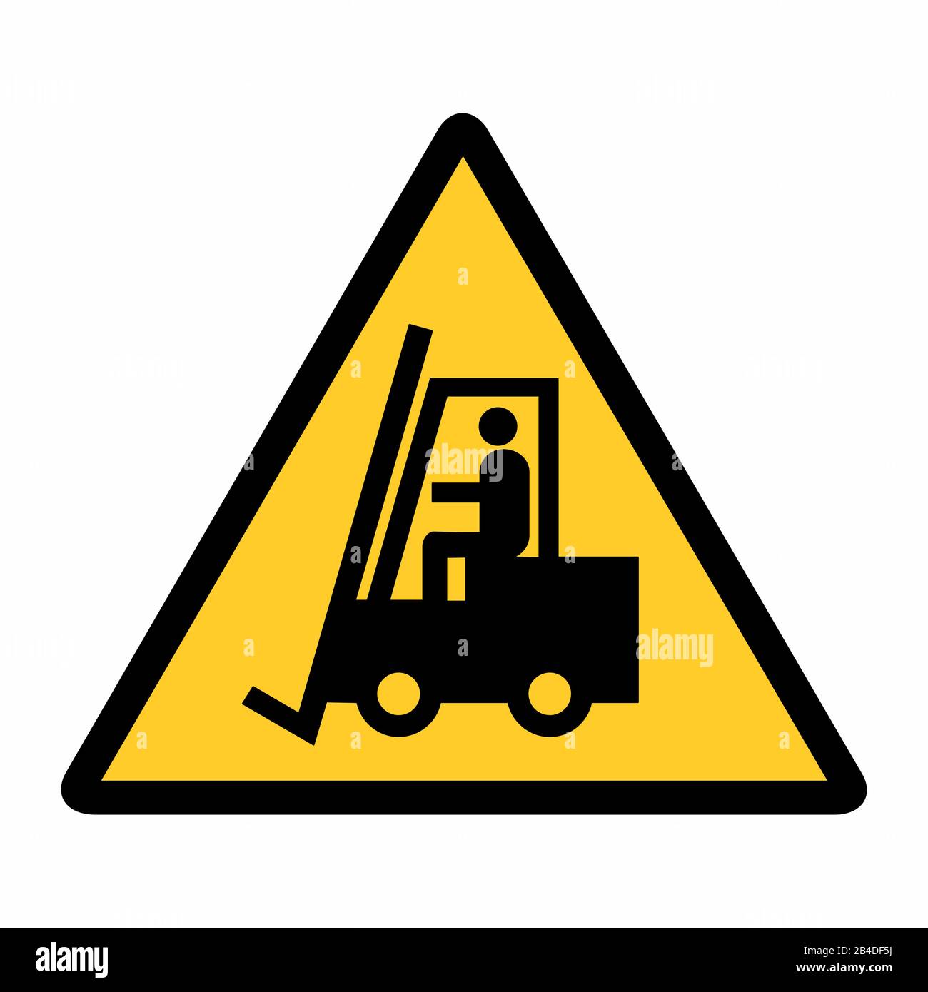 Caution heavy load sign hi-res stock photography and images - Alamy