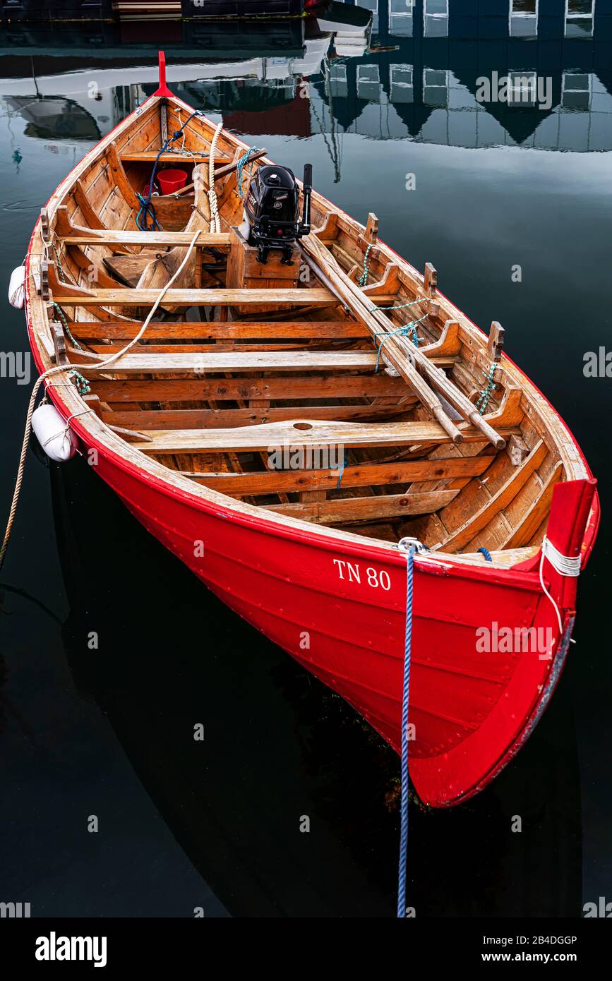 Boat, Tórshavn, Faroe Islands Stock Photo - Alamy