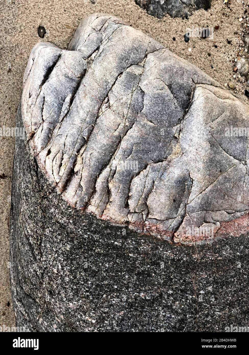 Stone, When, Alsen, Island, Denmark Stock Photo - Alamy