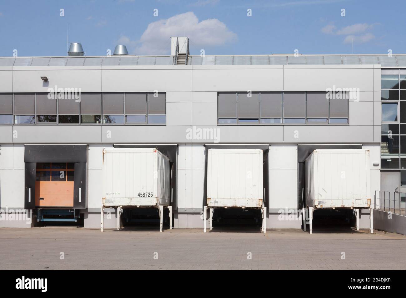 Industrial park, Hoya, Lower Saxony, Germany, Europe Stock Photo - Alamy
