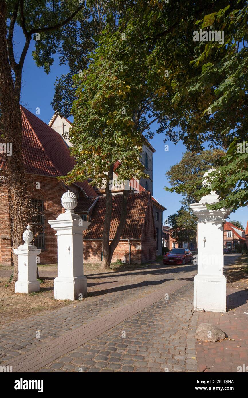St. Martin's Church, Hoya, Lower Saxony, Germany, Europe Stock Photo ...