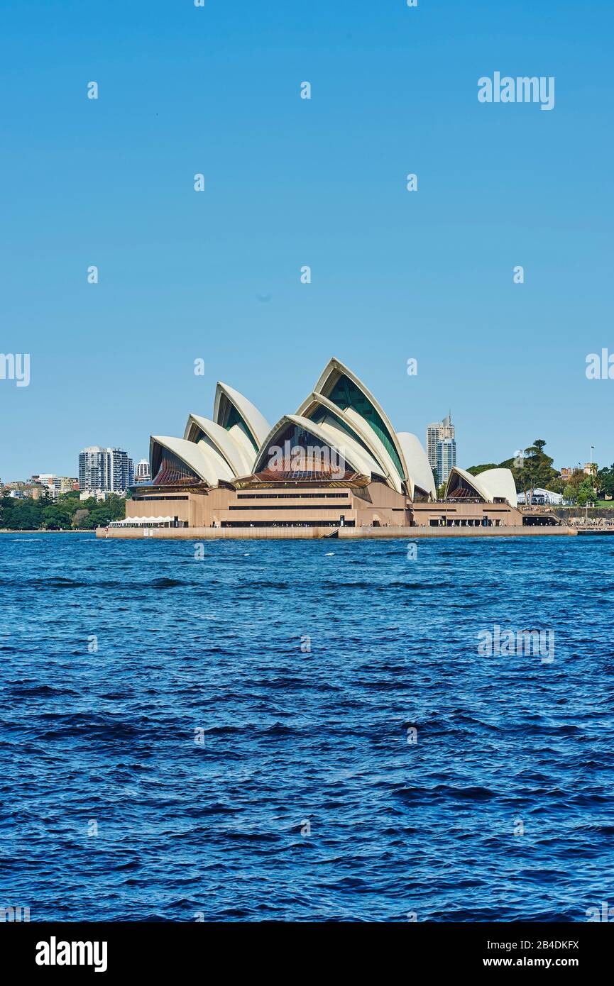 Landscape of the Opera House in Spring, Sydney, New South Wales ...