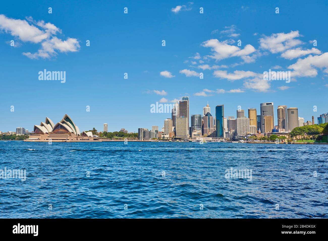 Landscape of the Opera House in Spring, Sydney, New South Wales ...