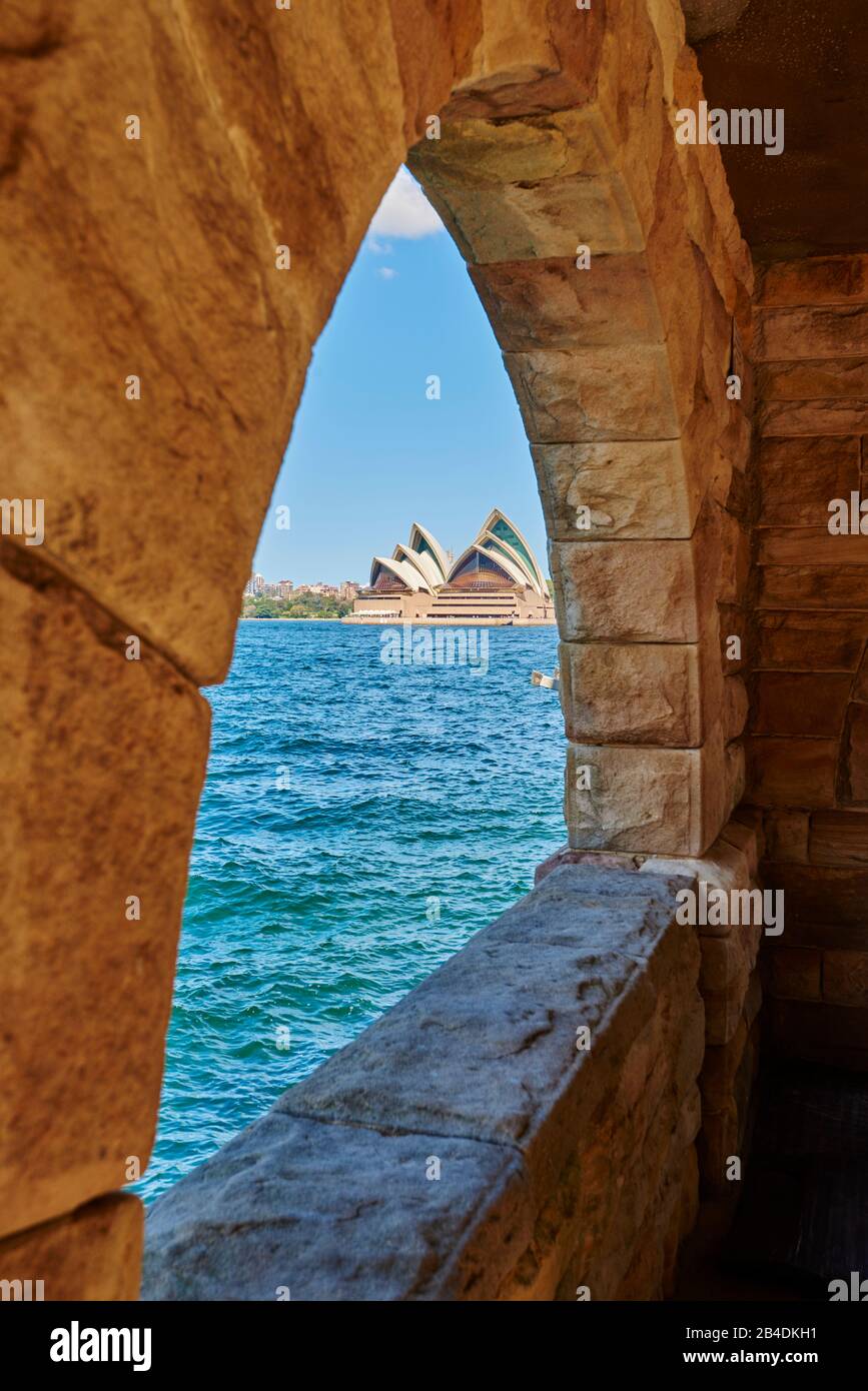 Landscape of the Opera House in Spring, Sydney, New South Wales ...