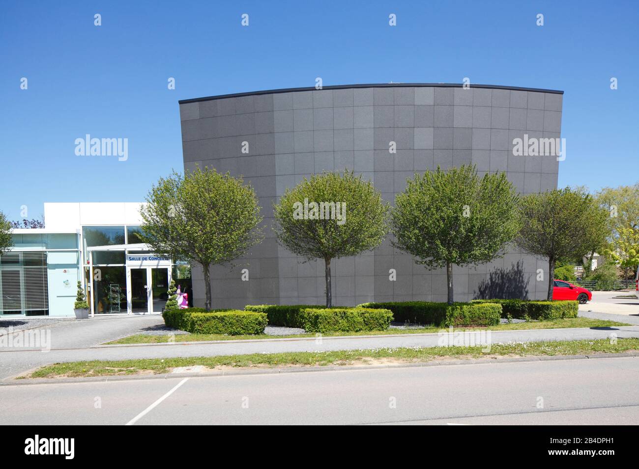 Modern architecture, Bertrange, Batringen, Luxembourg, Europe Stock ...