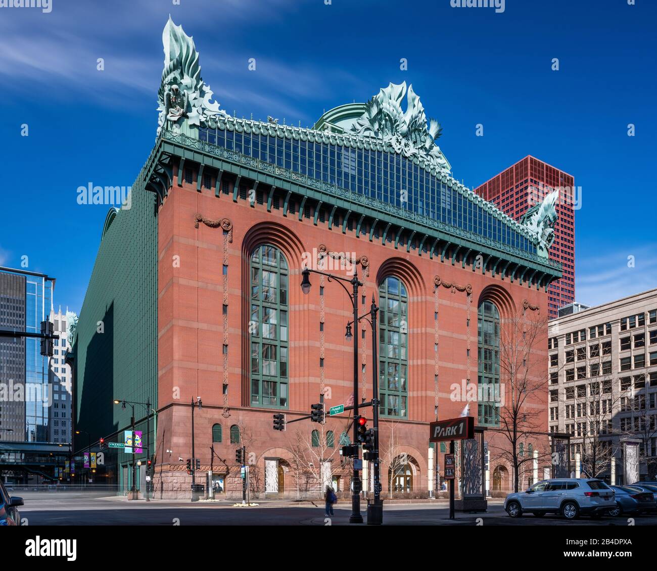 Harold washington library hi-res stock photography and images - Alamy