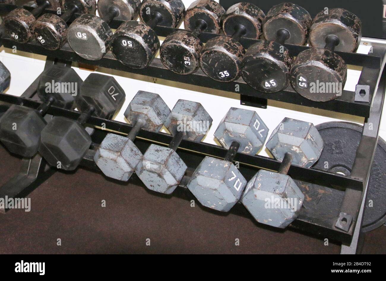 Weightroom hi-res stock photography and images - Alamy