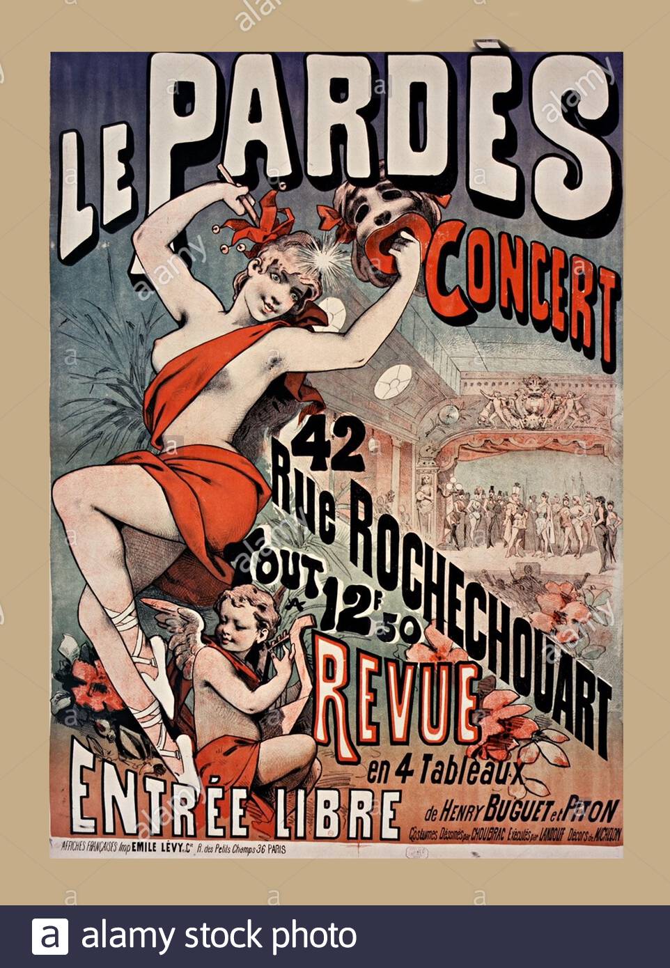 Old French Advertising Posters Stock Photos & Old French Advertising ...