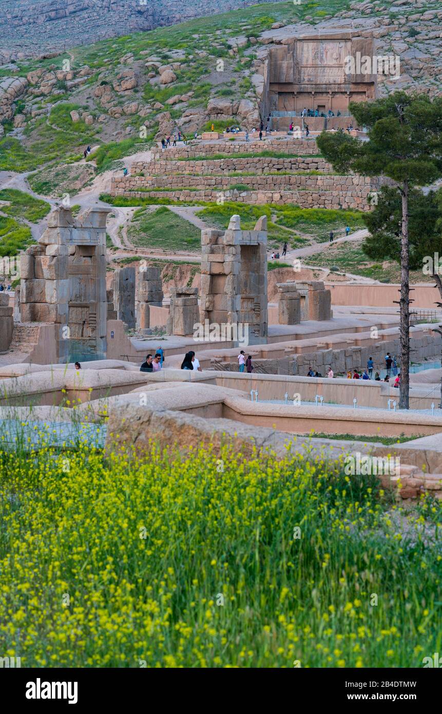 Persepolis, Ceremonial capital of Achaemenid Empire, Fars Province ...