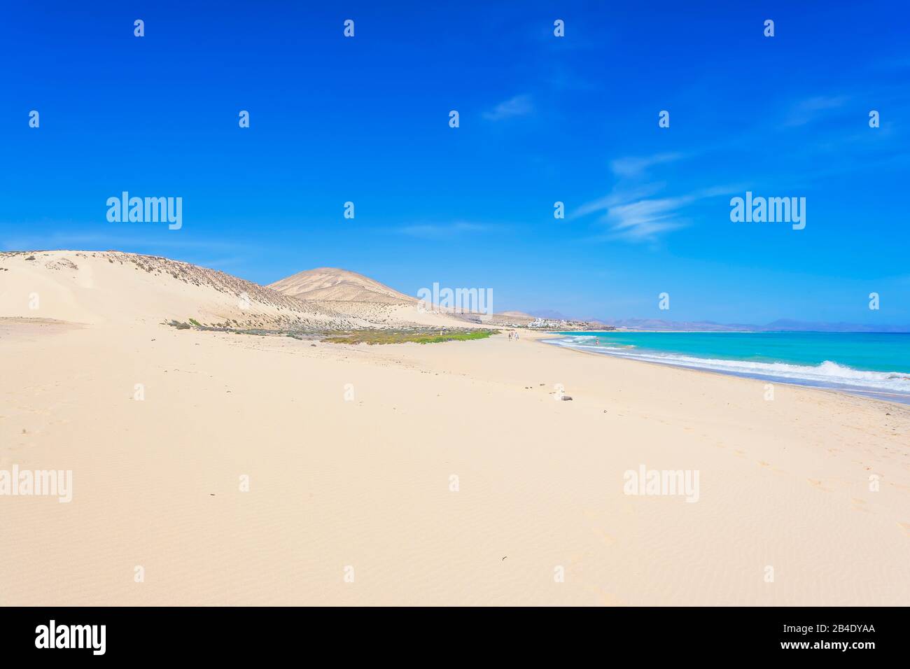 Sotavento beach, jandia Peninsula, Fuerteventura, Canary Islands, Spain ...