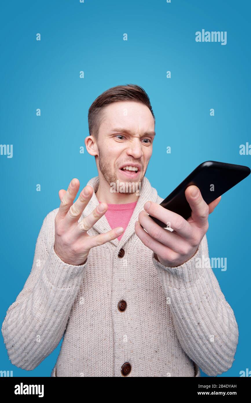 Furious expression hi-res stock photography and images - Alamy