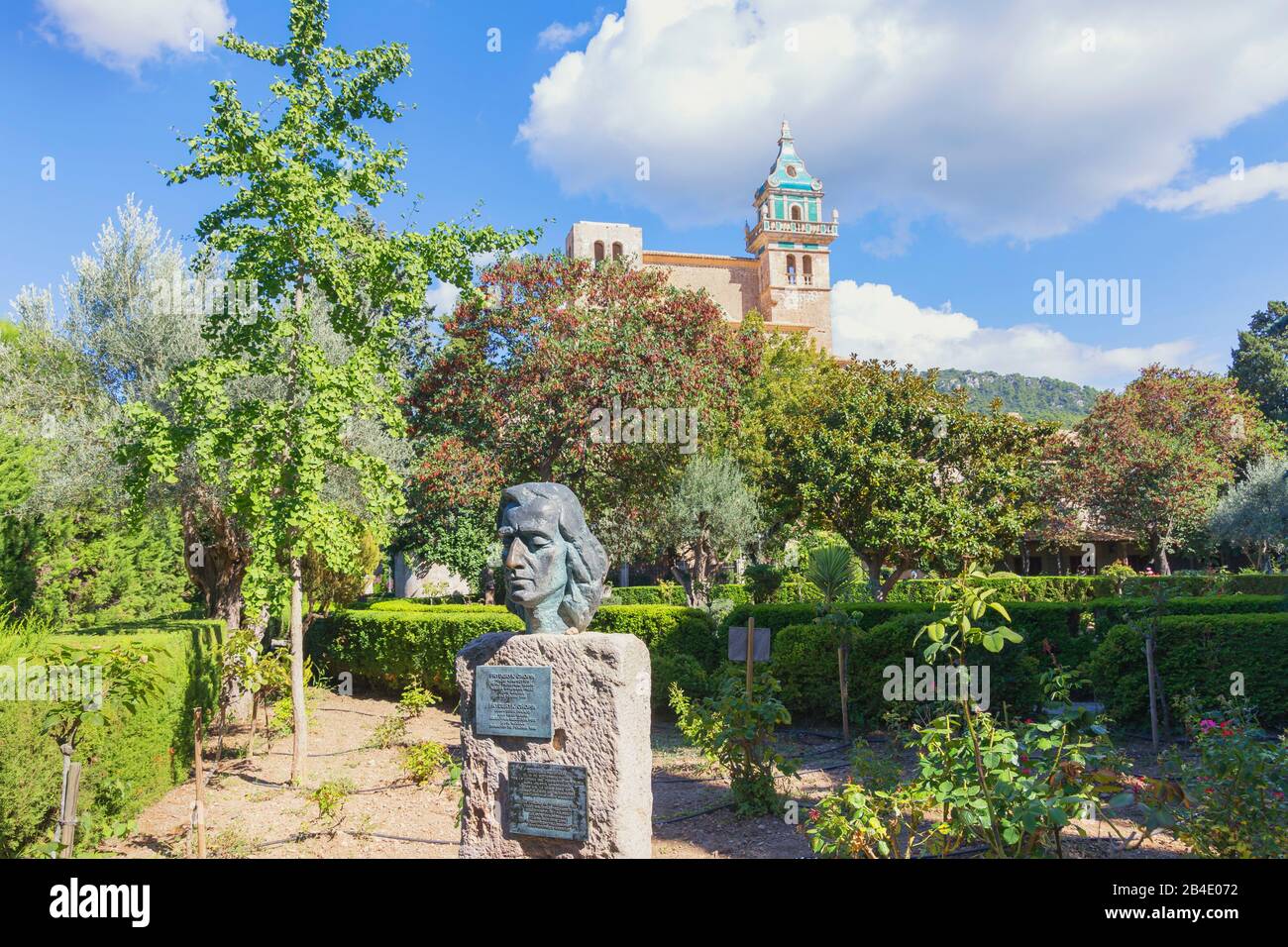 The Carthusian monastery, Valldemossa, Mallorca, Balearic Islands ...