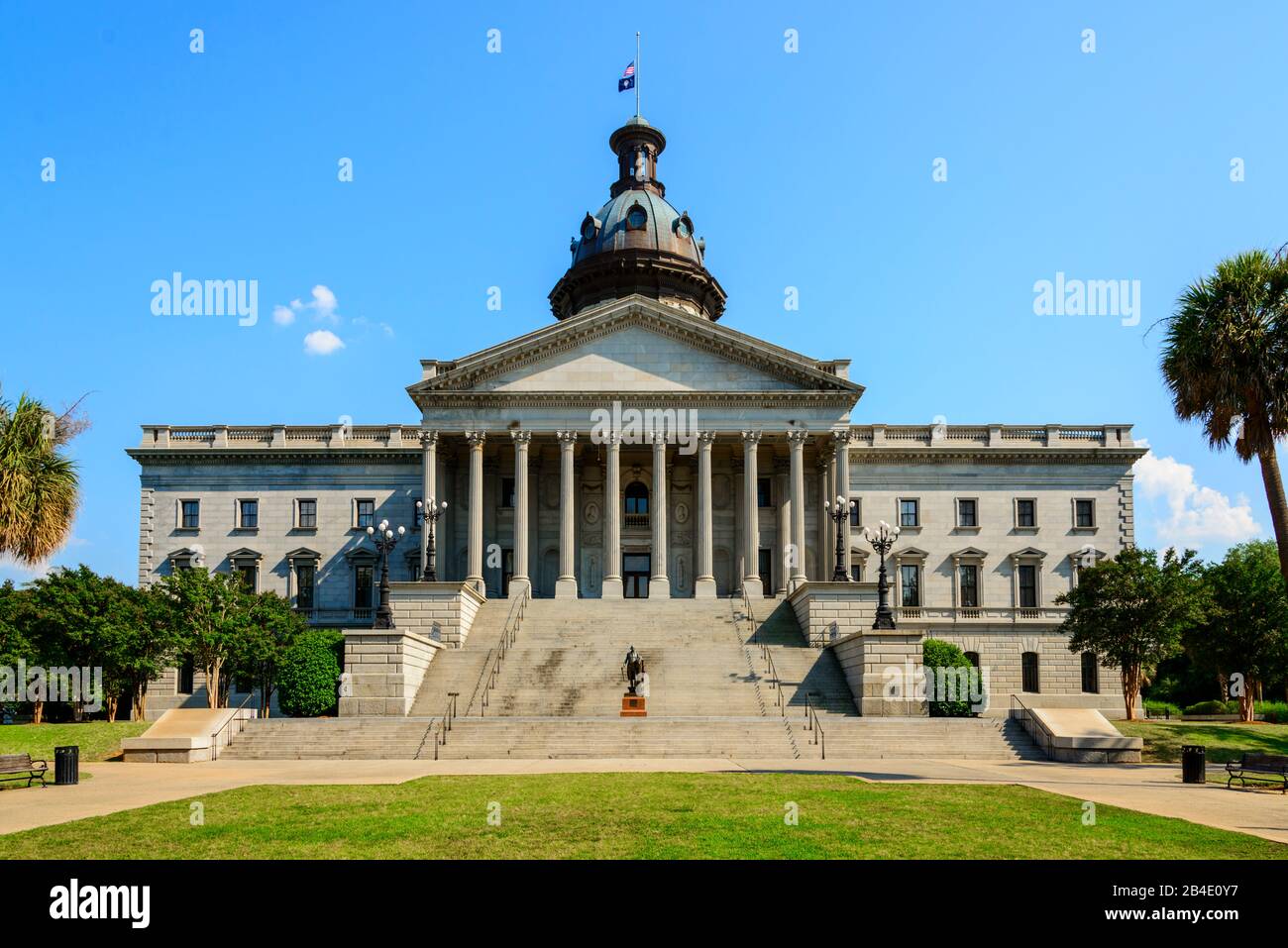 Columbia South Carolina home of the Statehouse Capital building with a ...