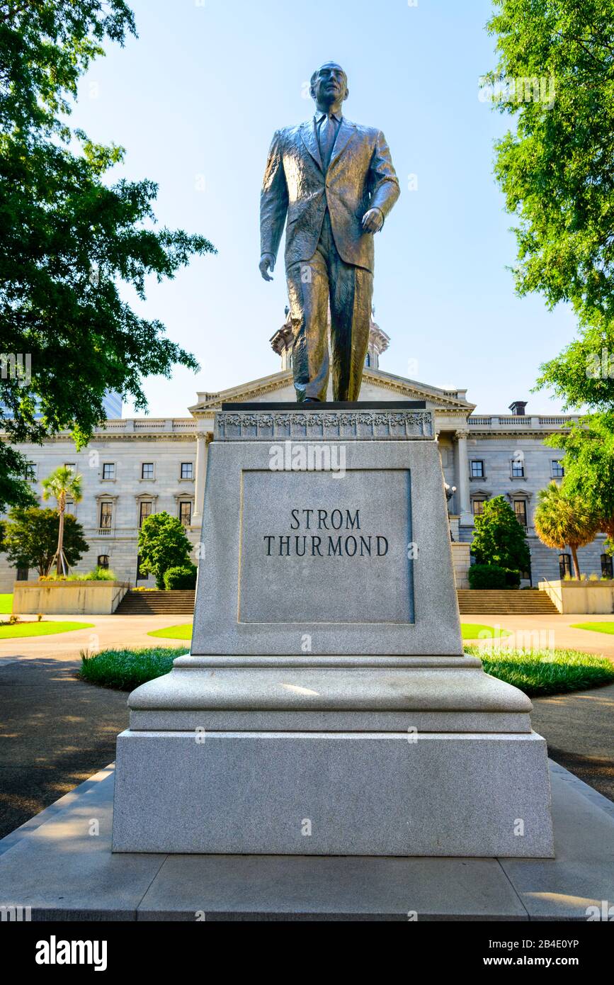 Columbia South Carolina home of the Statehouse Capital building with a ...