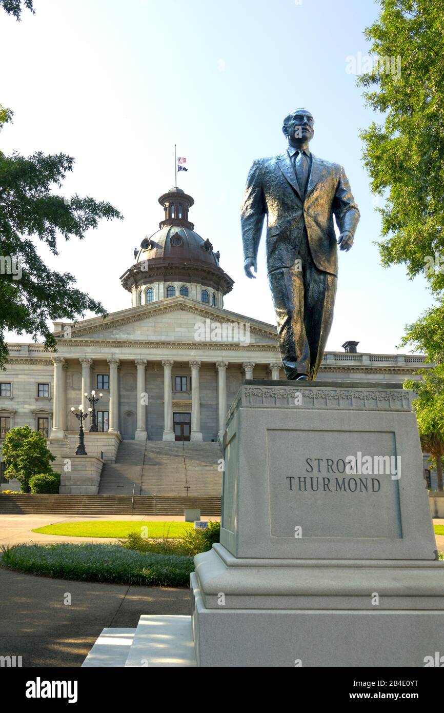 Columbia South Carolina home of the Statehouse Capital building with a ...