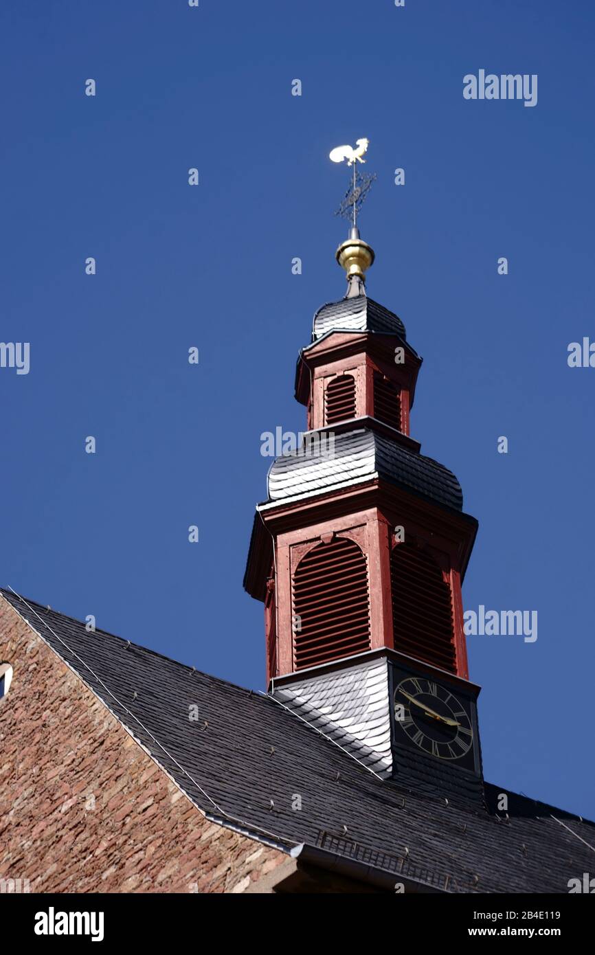 Catholic church clock tower hi-res stock photography and images - Alamy
