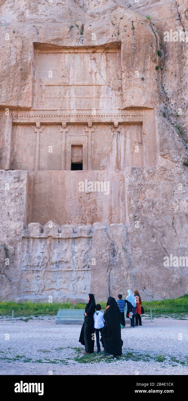 Tomb of Darius the Great, Naqsh-e Rostam Necropolis, Fars Province ...