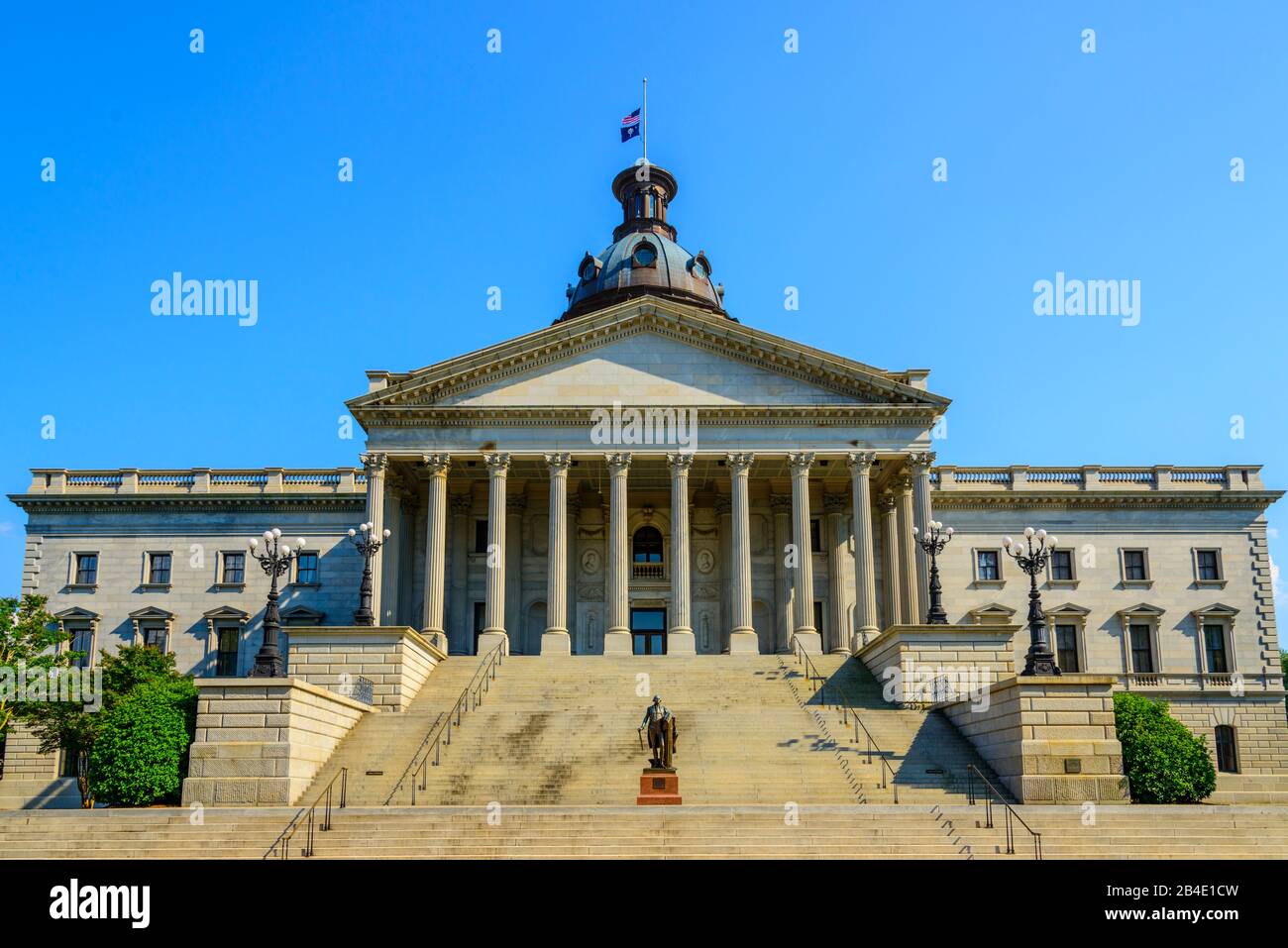 Columbia South Carolina home of the Statehouse Capital building with a ...