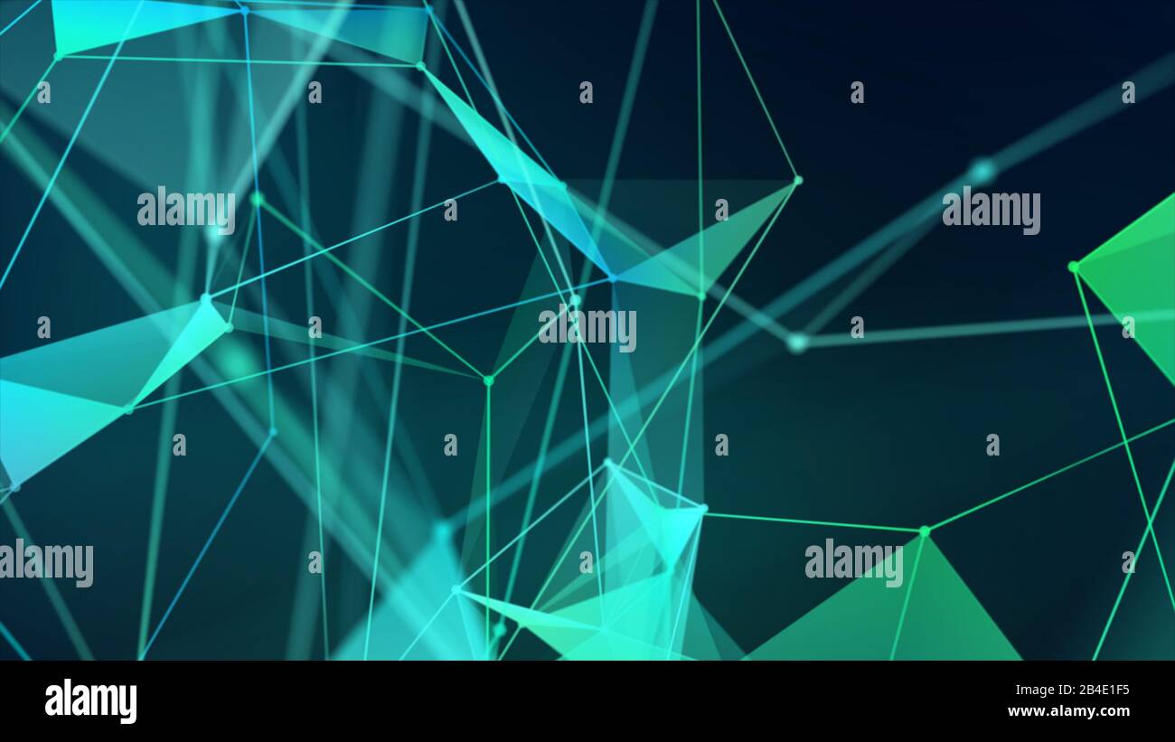 Colorful abstract background with plexus elements Stock Photo - Alamy