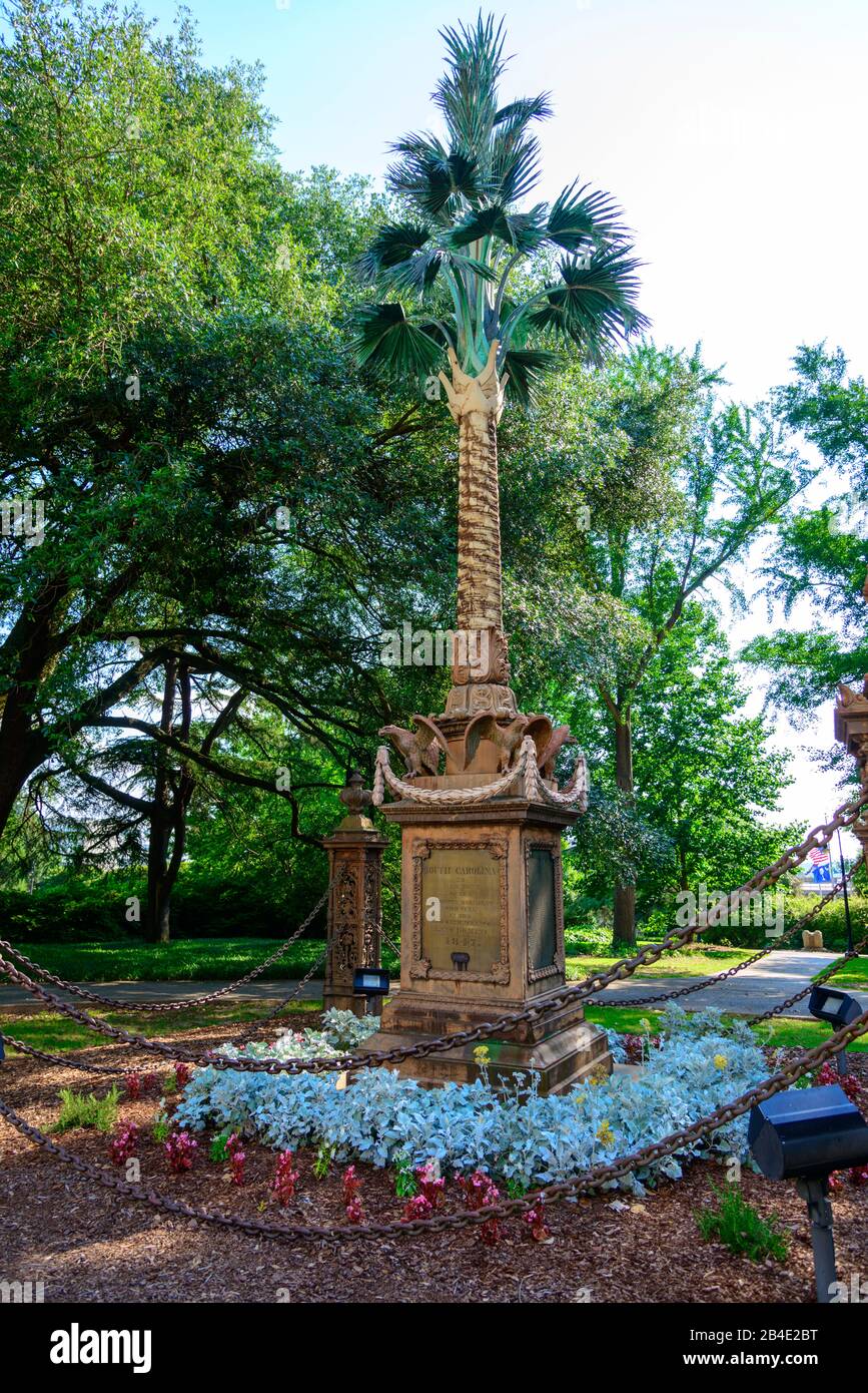 Mexican American war memorial at Columbia South Carolina home of the ...