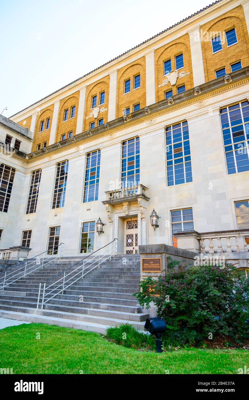 John C Calhoun office building Columbia South Carolina home of the ...