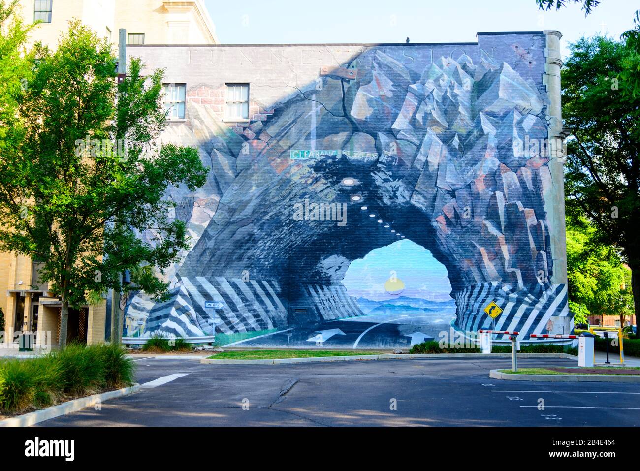 Tunnel Vision Mural Columbia South Carolina home of the Statehouse ...