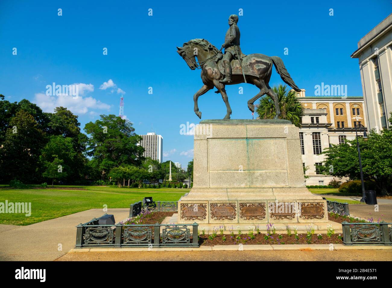 Wade Hampton statue memorial Columbia South Carolina home of the ...