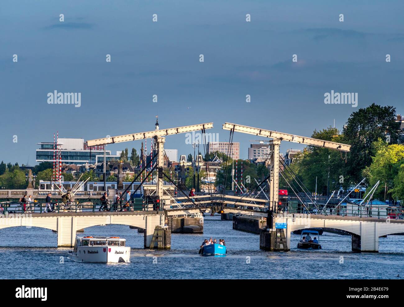 Holland Bridge Netherlands Drawbridge High Resolution Stock Photography ...